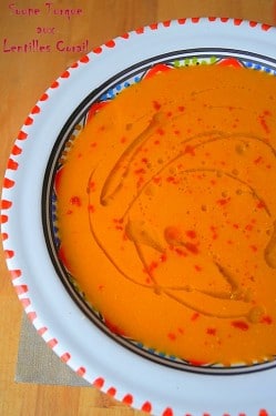 Soupe turque de lentilles corail (Mercimek çorbasi) · Aux délices du palais