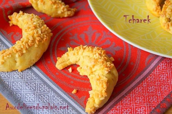Tcharek el ariane corne de gazelle (recette algérienne) · Aux délices ...